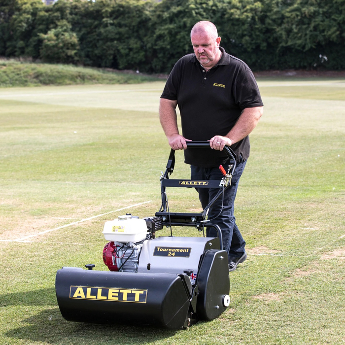 Allett Tournament 24" Self Propelled Cylinder Mower | Cylinder Lawn Mowers