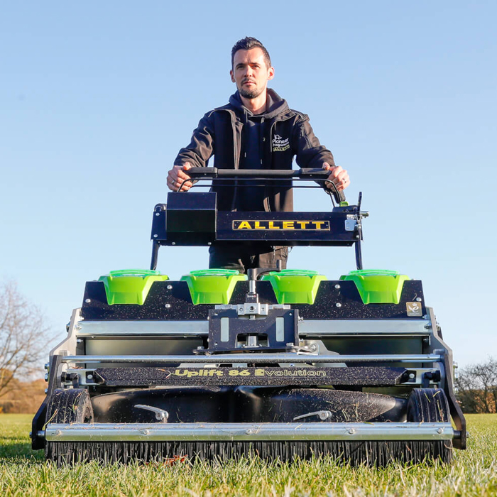 Allett Uplift 86e 34" Battery Rotary Lawn Mower | Cylinder Lawn Mowers